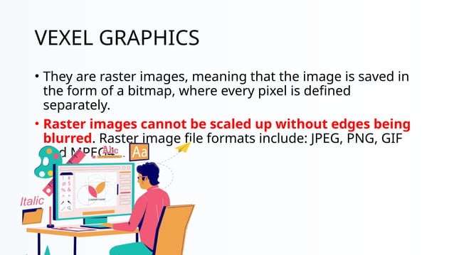 VEXEL ART, a fusion of vector and raster graphics | PPT