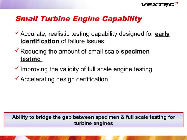 Vextec Small Gas Turbine Testing | PPT | Chemistry | Science