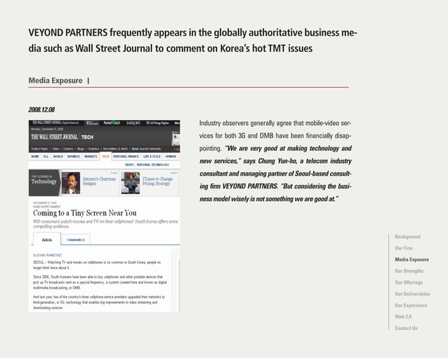 Veyond Partners Introduction 200908 | PDF | Internet | Computing