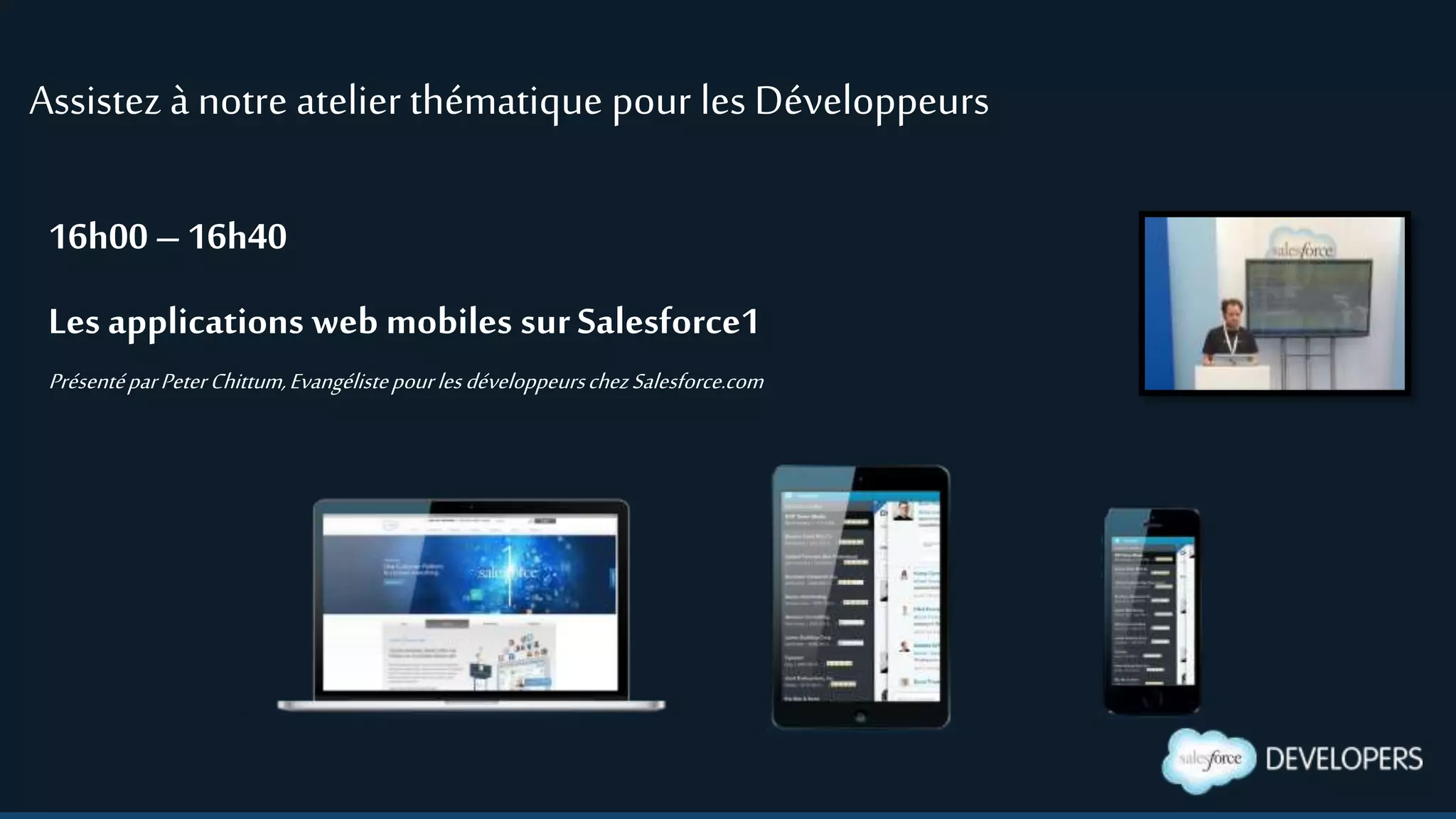 Visualforce for the Salesforce1 Platform | PPT
