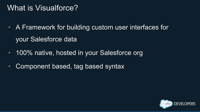 Visualforce for the Salesforce1 Platform | PPTX | Programming Languages | Computing