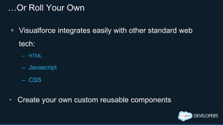 Visualforce for the Salesforce1 Platform | PPTX | Programming Languages | Computing