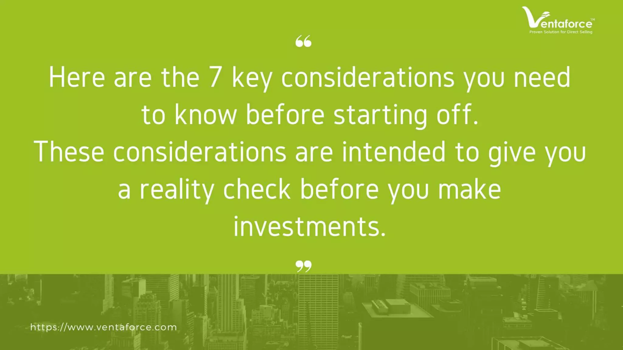 7 Key Considerations You Must Know Before Starting Your Own Multi Level ...