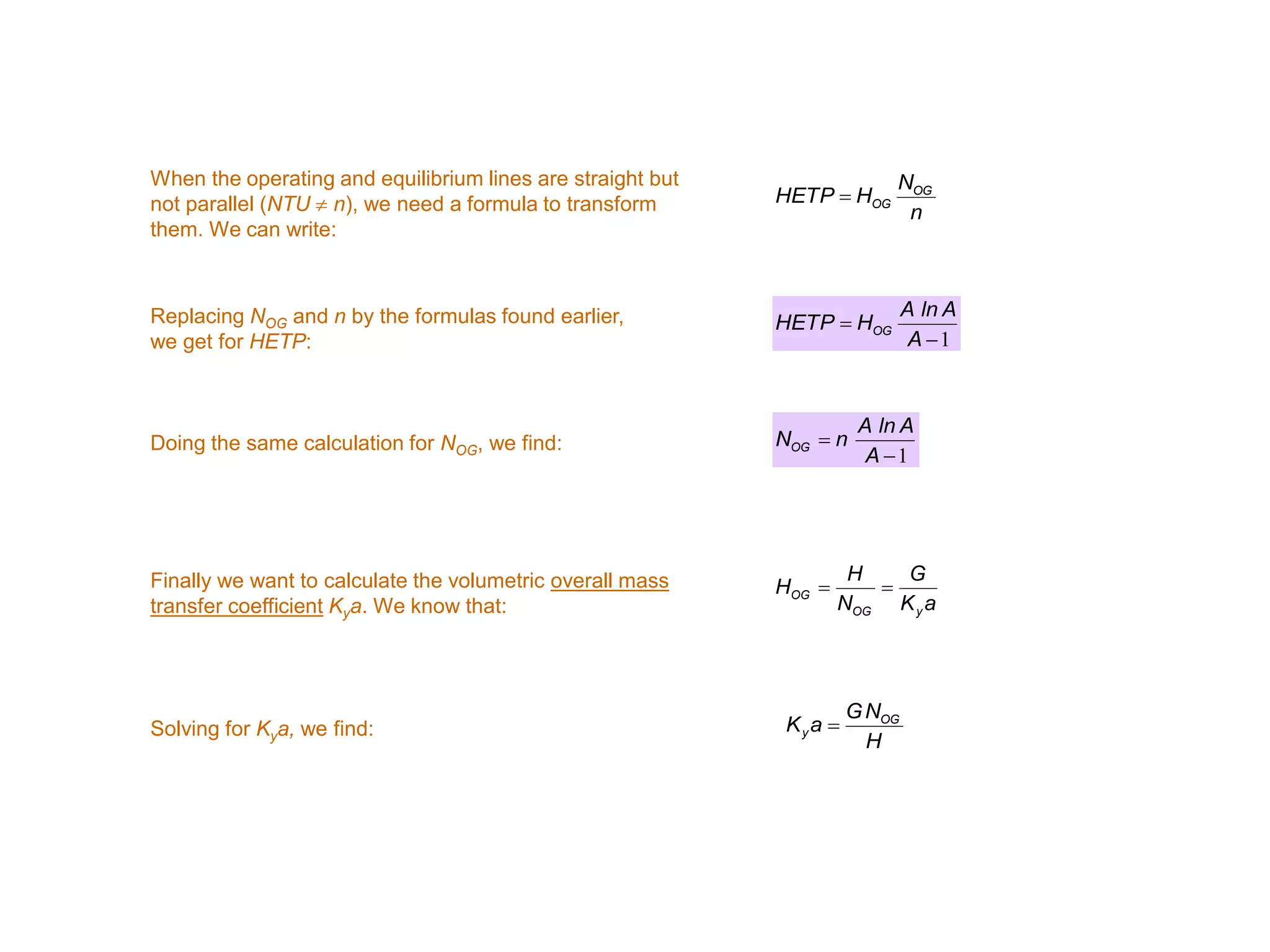 packed absorption and stripping column | PPT