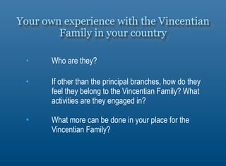Vincentian Family Worldwide | ZIP