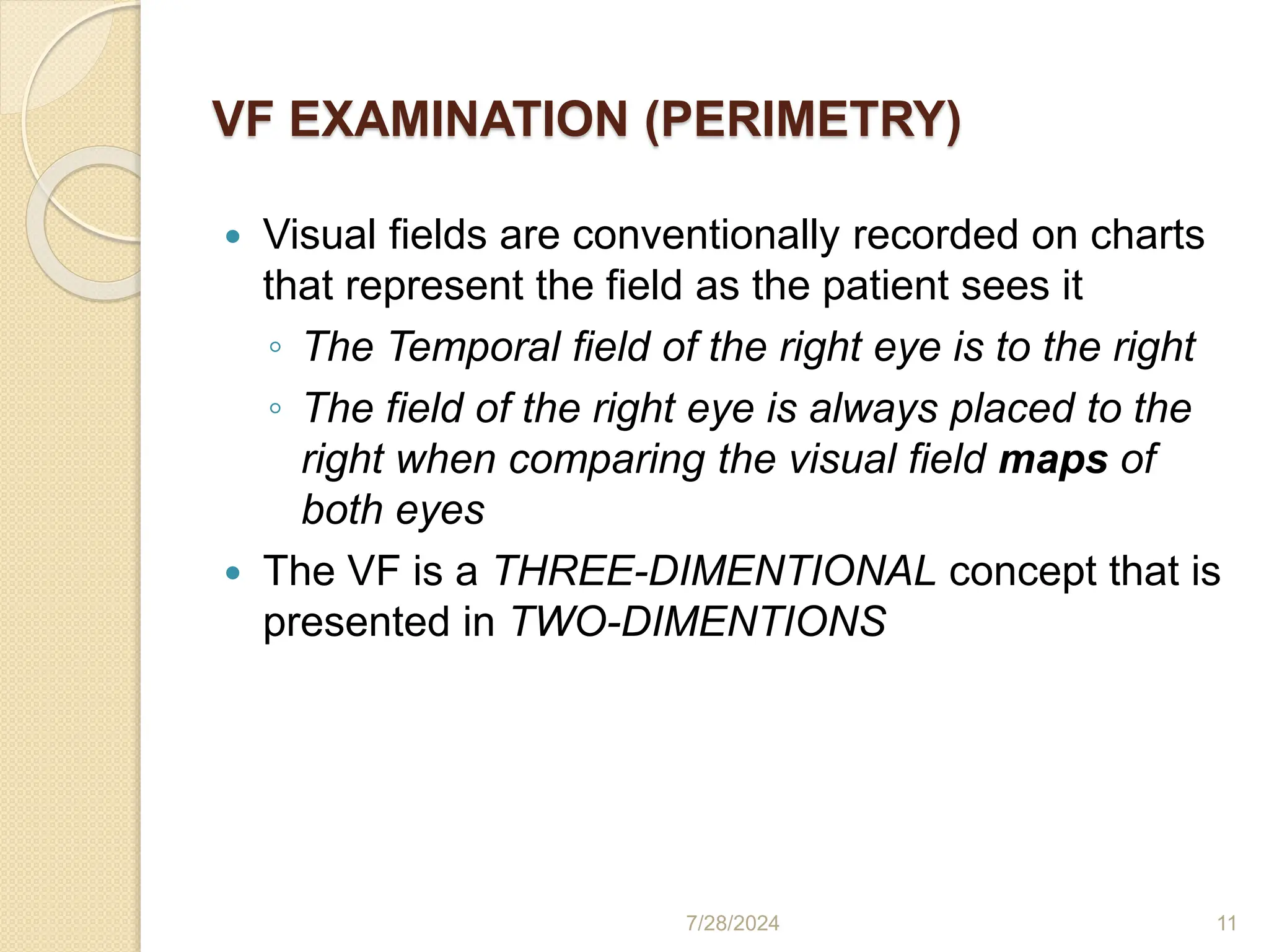 Visual field print out interpretation and analysis | PPTX