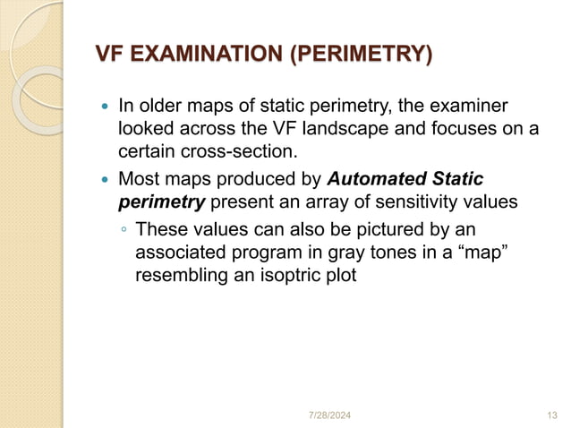 Visual field print out interpretation and analysis | PPTX | Eye and ...