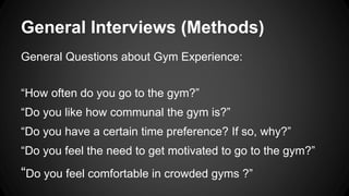 Smart gym final presentation | PPTX