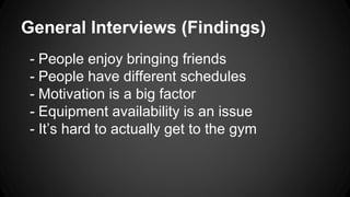 Smart gym final presentation | PPTX