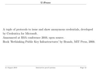 Interactive proof systems | PDF
