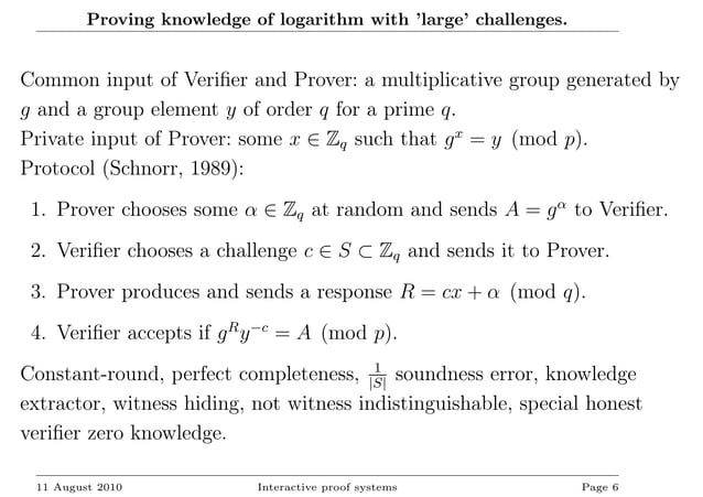 Interactive proof systems | PDF | Computing | Technology & Computing
