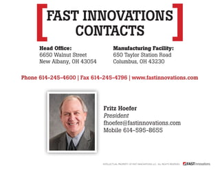 Fast Innovations Manufacturing Capabilities Presentation | PDF