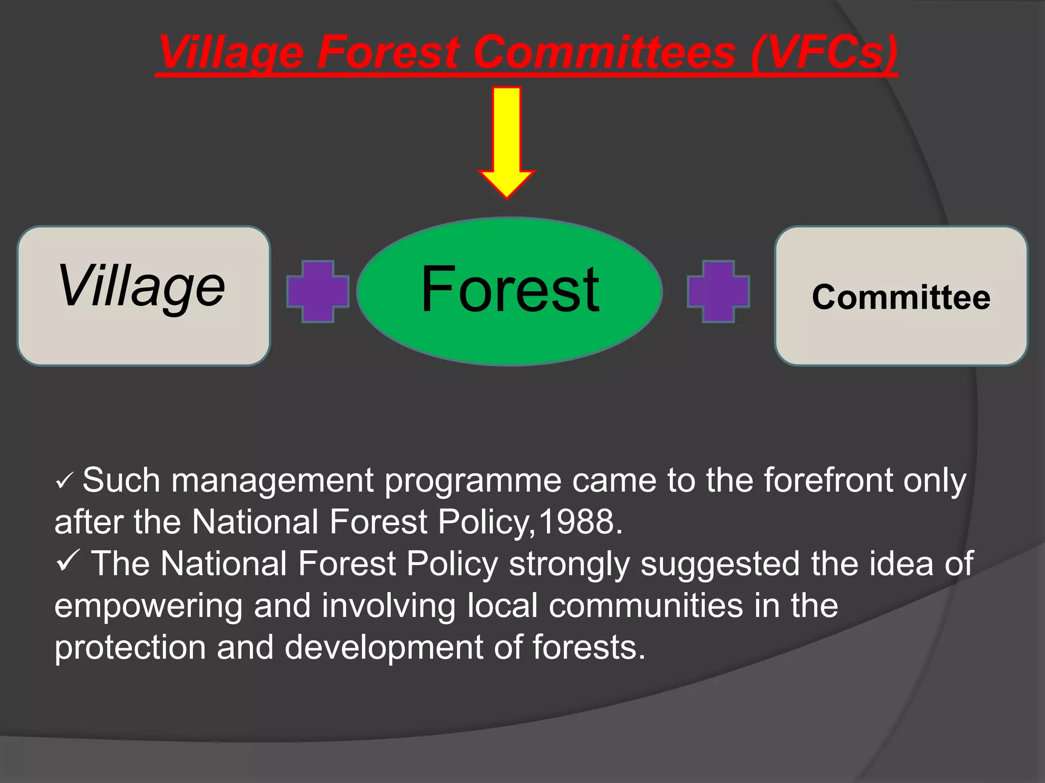 Village forest communities | PPTX