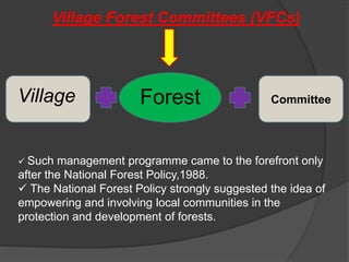 Village forest communities | PPTX