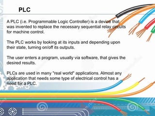 automation,vfd,plc,scada overview | PPTX
