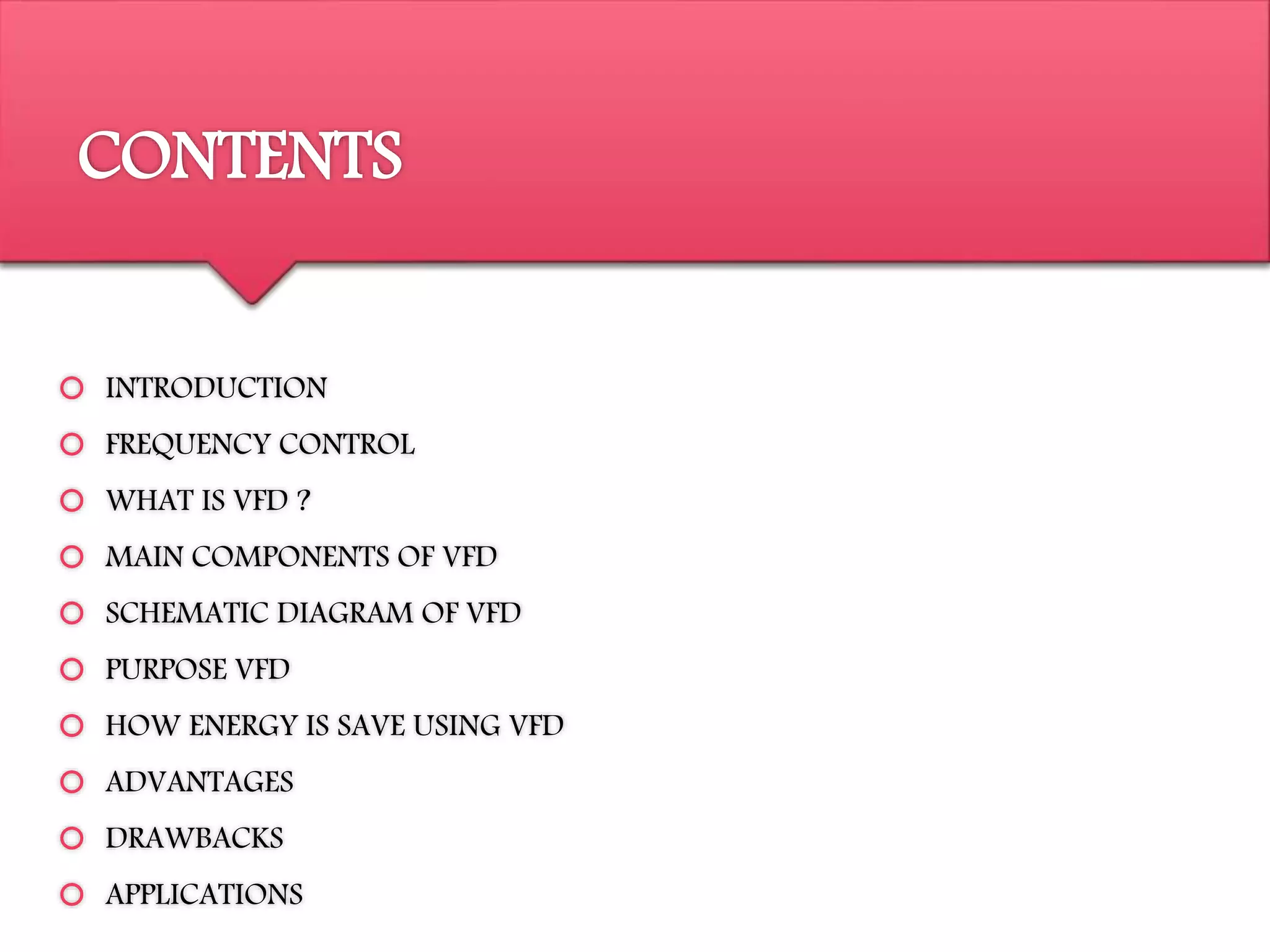 variable frequency drive | PPTX