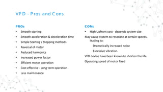 Variable Frequency Drives | PPTX