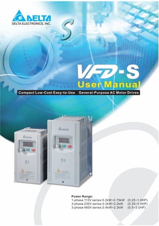 Vfd s manual-en | PDF