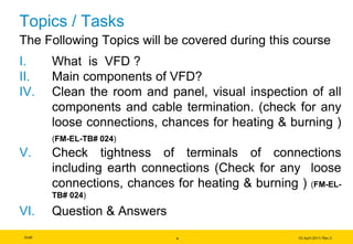 VFD Maintenance for technicians and supervisors | PPT