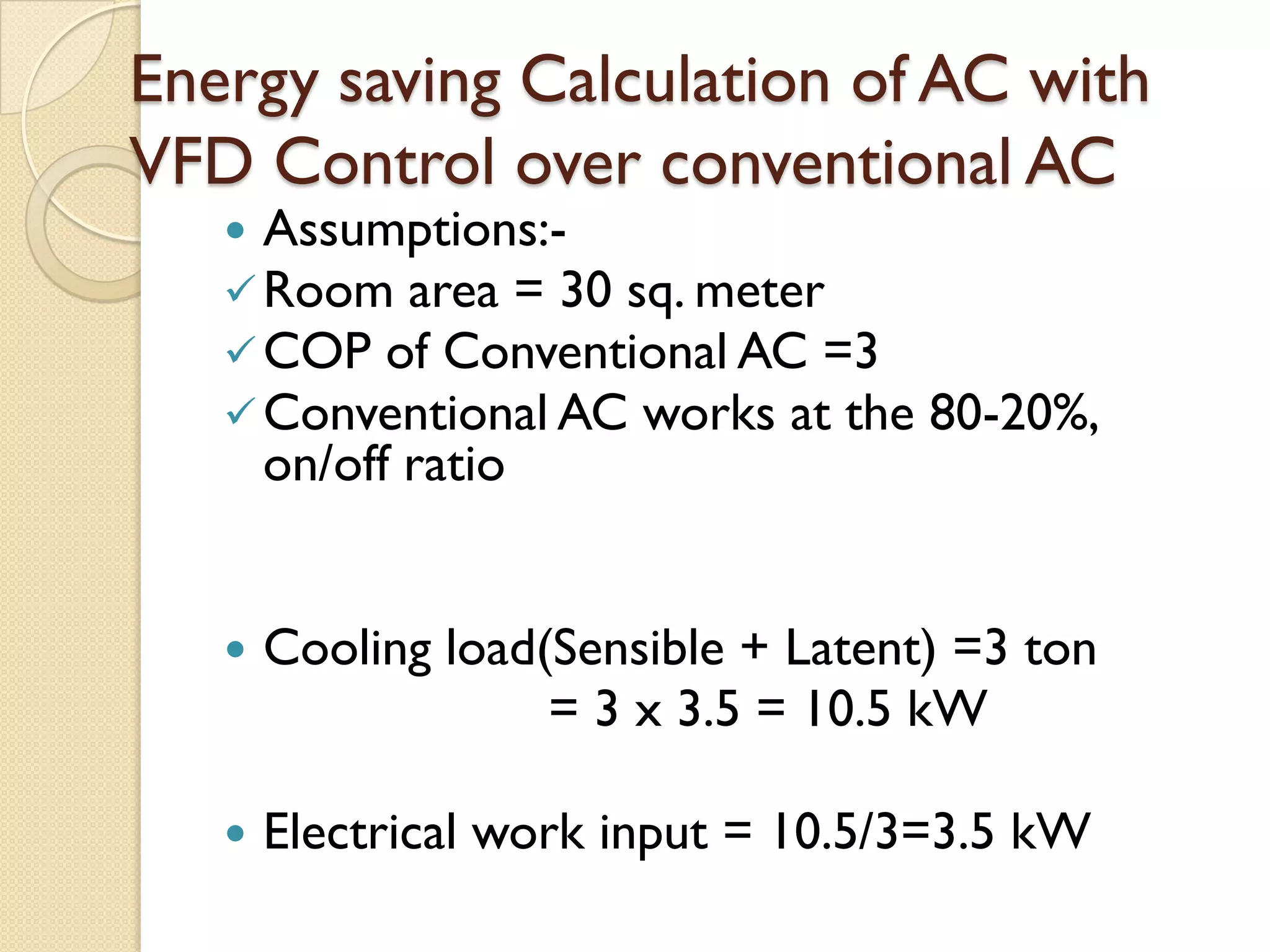 Vfd technology in hvac system | PPT