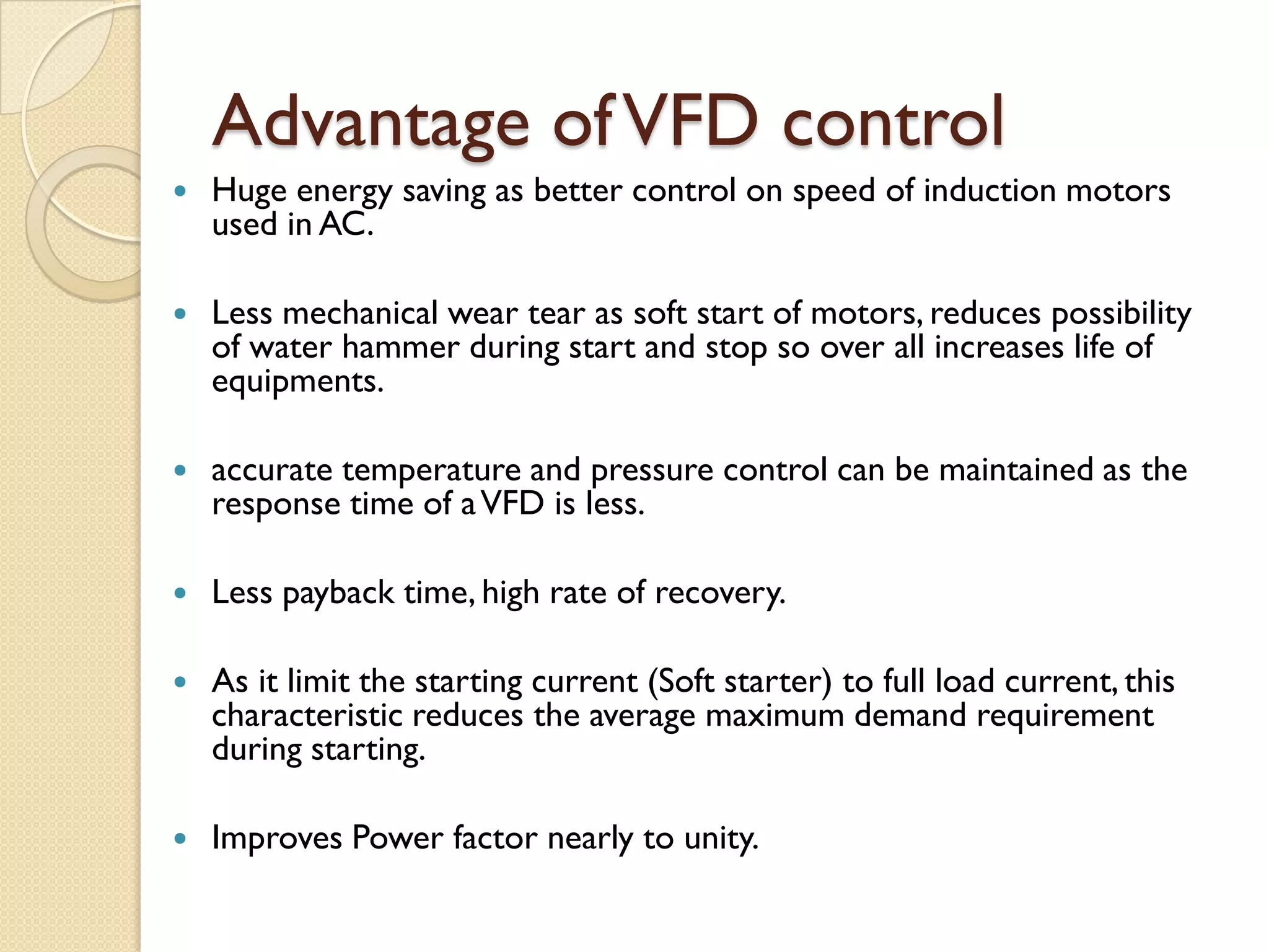 Vfd technology in hvac system | PDF