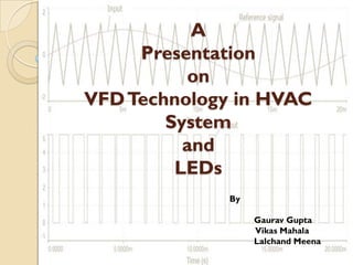 Vfd technology in hvac system | PDF