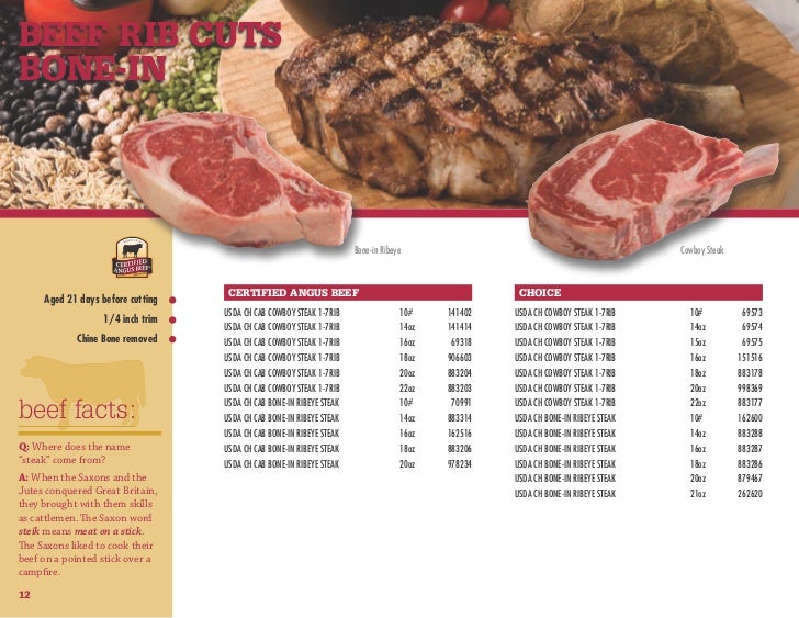 Vfg Custom Meat Brochure