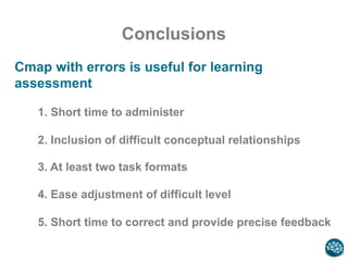 Cmap with Errors: Why not? Comparing Two Cmap-Based Assessment Tasks to ...