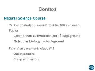 Cmap with Errors: Why not? Comparing Two Cmap-Based Assessment Tasks to Evaluate Conceptual ...