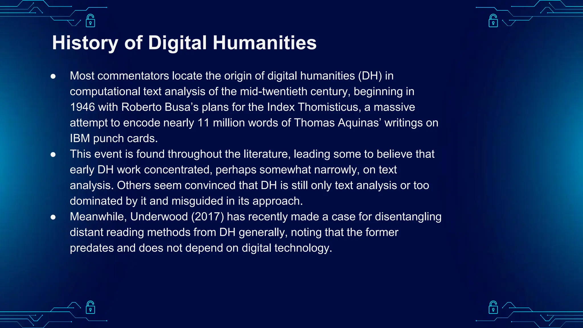 Digital humanities | PPTX