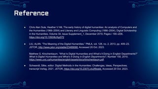 Digital humanities | PPTX