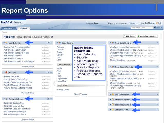 Vfm bluecoat proxy sg solution with web filter and reporter | PPTX ...
