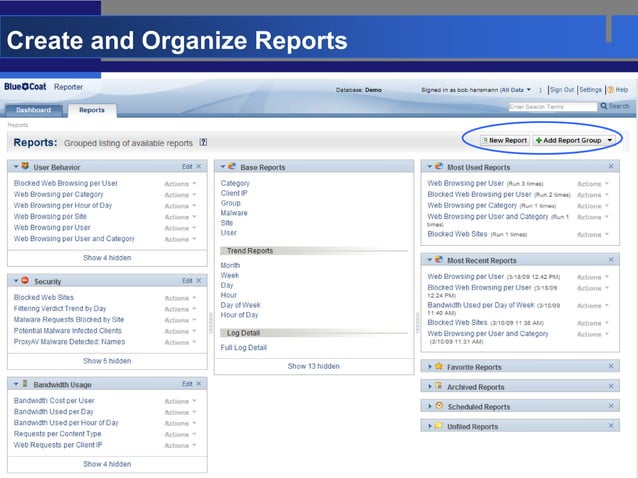 Vfm bluecoat proxy sg solution with web filter and reporter | PPTX ...
