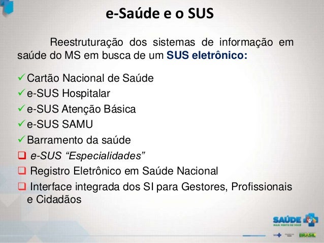O e-SUS AB como estratégia para potencializar uma Atenção Básica mais…