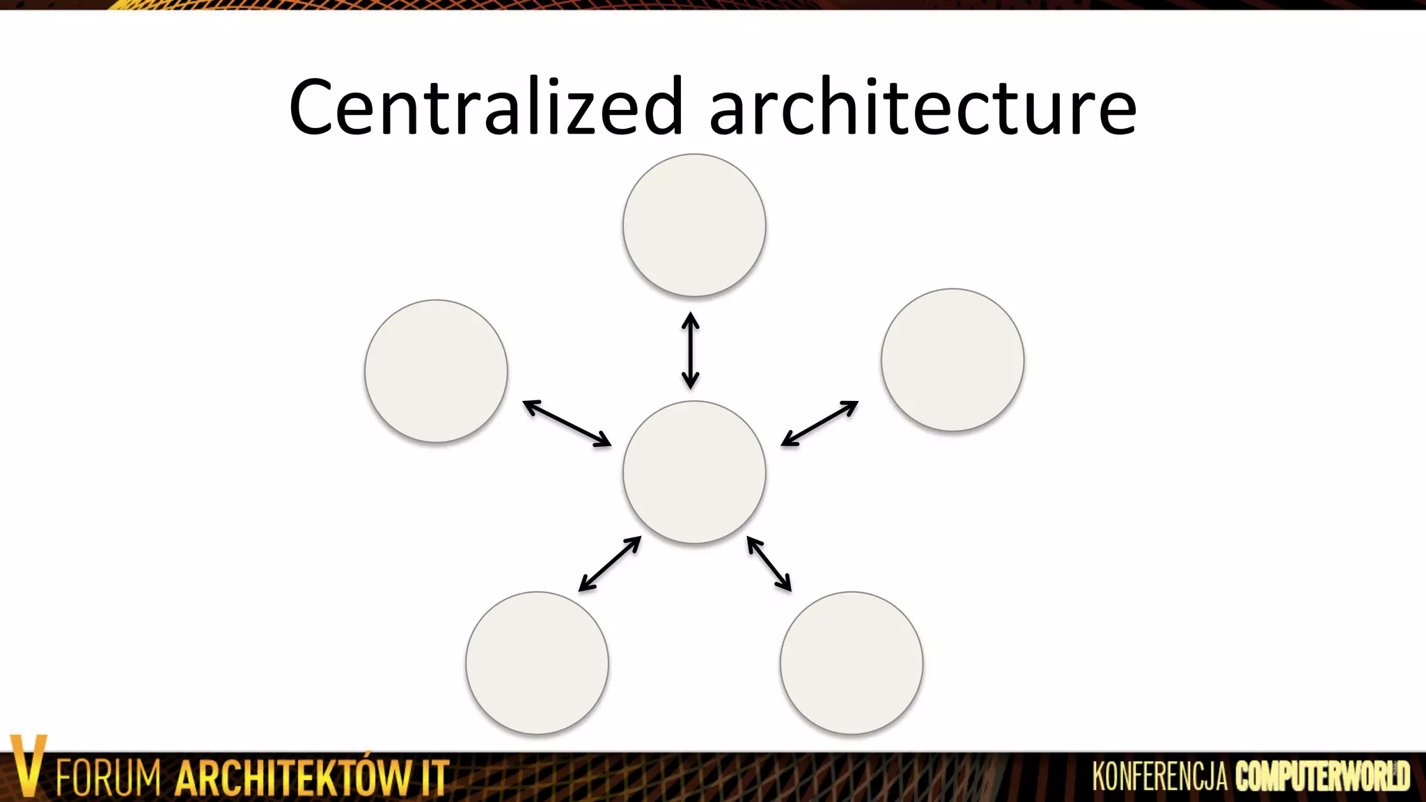Centralized or decentralized architecture? | PDF