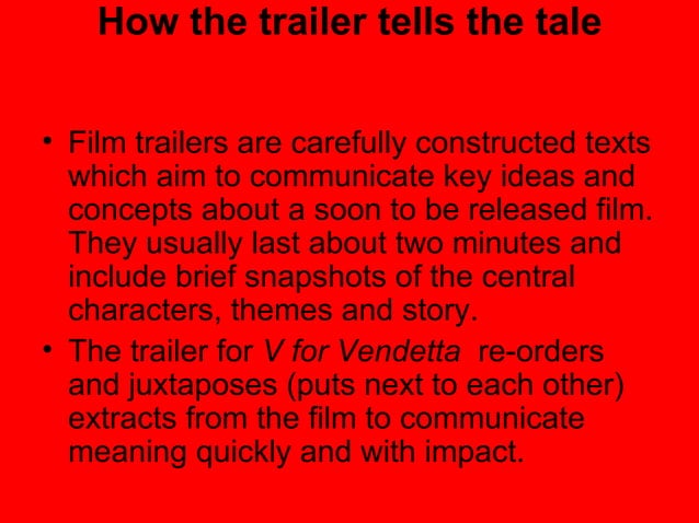 V for Vendetta | PPT