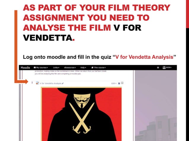 V for vendetta analysis | PPTX