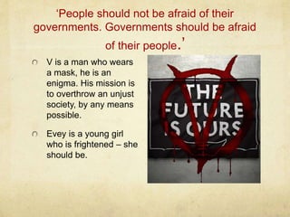 V for vendetta | PPTX