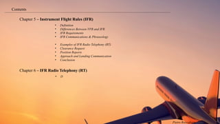 VFR & IFR COMMUNICATIONS PPL course 2025.pptx