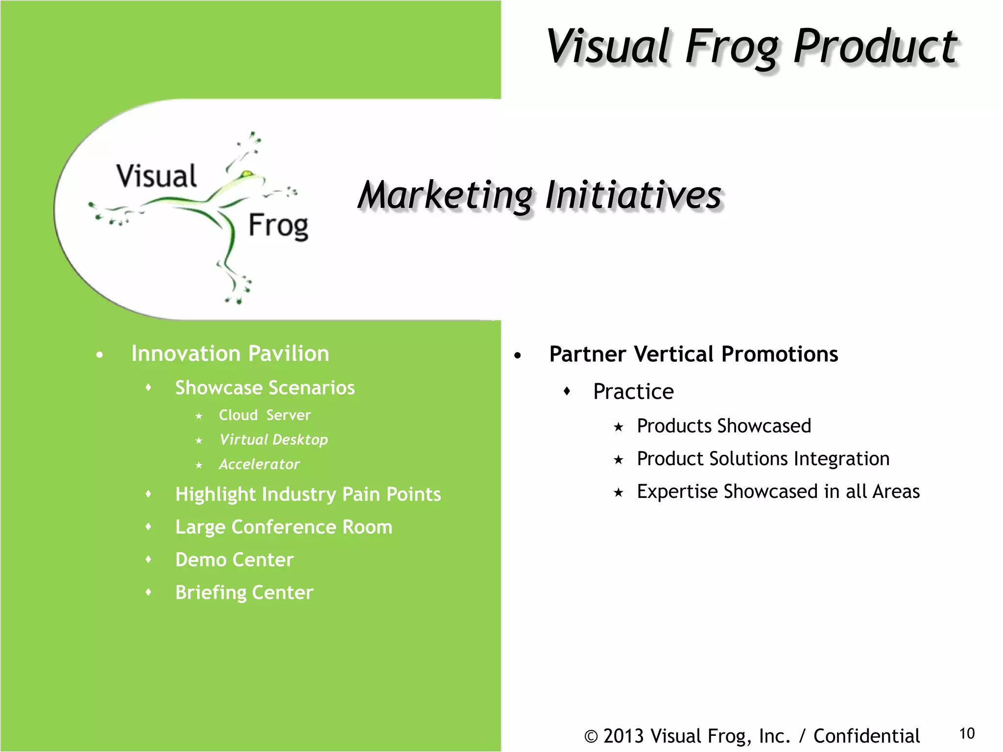 Visual Frog - Leap into the Cloud | PPTX