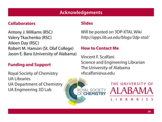 Accessing 3D Printable Structures Online | PPT