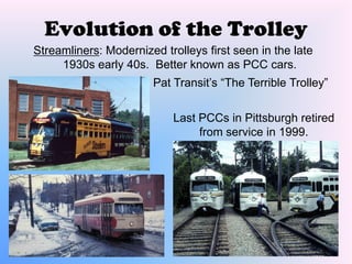 History of Streetcar Tranportation in PA | PDF