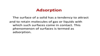 Adsorption | PPT