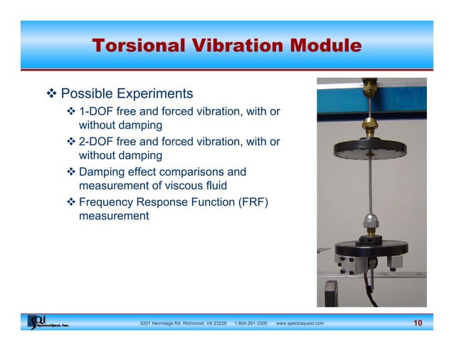 Vibration Fundamentals Training [VFT] | PPT