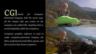 Visual Effects - VFX | PPTX | 3-D Graphics | Computer Software and ...