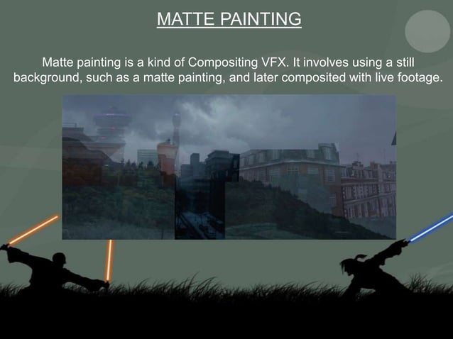 VFx | PPTX | Computer Animation | Computer Software and Applications