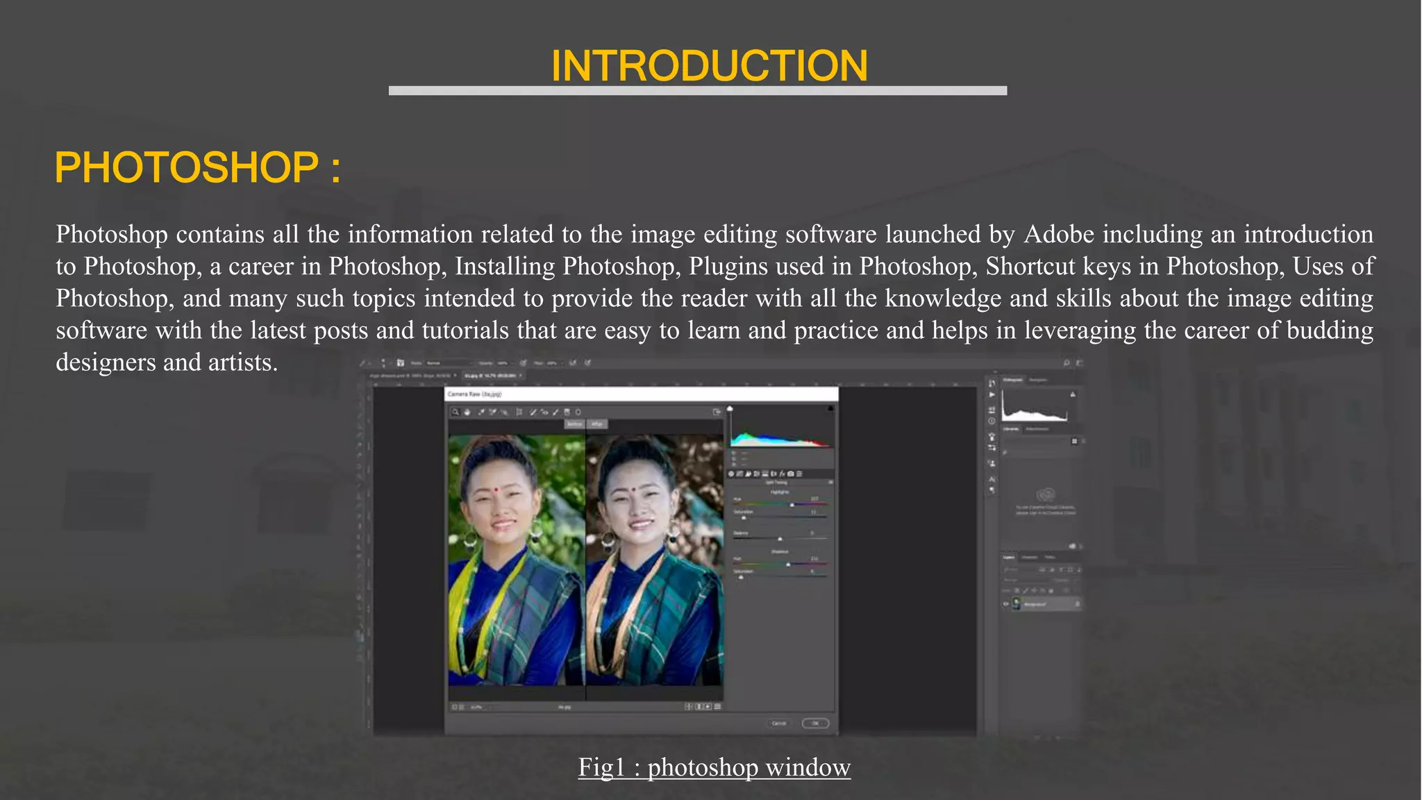 PHOTOSHOP AND VFX | PPTX