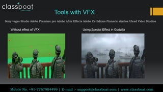 VFX classes in Pune | PPTX | Computer Animation | Computer Software and ...