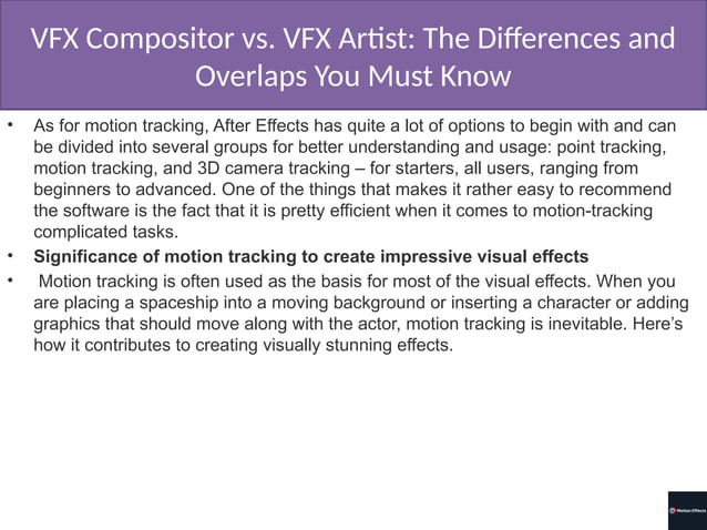 VFX Compositor vs. VFX Artist The Differences and Overlaps You Must ...