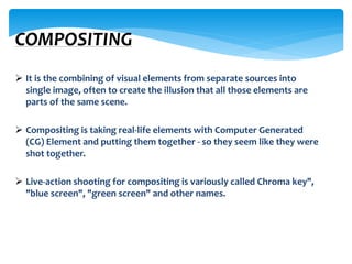 Visual Effects (VFX) | PPTX